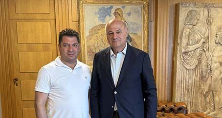 Με τον Υπουργό Αγροτικής Ανάπτυξης συναντήθηκε ο Δήμαρχος Δομοκού Μπ ...