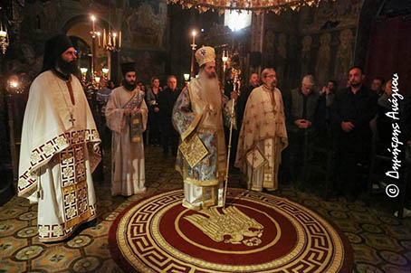 Ιερά Αγρυπνία για την Παναγία Γοργοεπηκόου στην Ιερά Μονή Αγίου ...